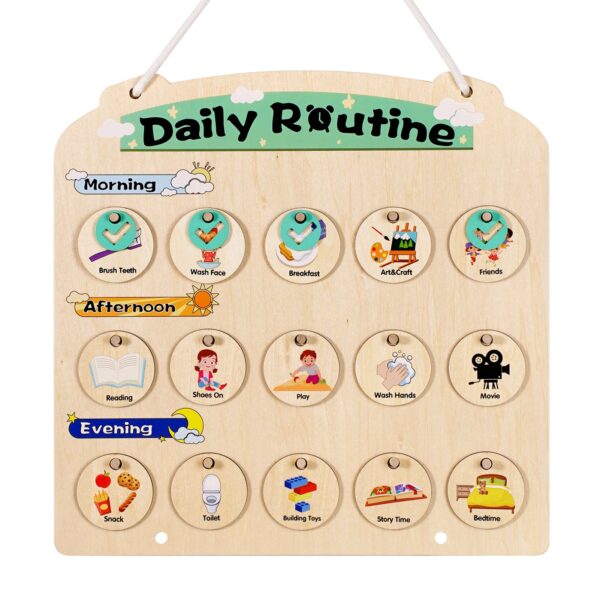 Kids’ Daily Visual Schedule for Autism and ADHD – PHBrightside